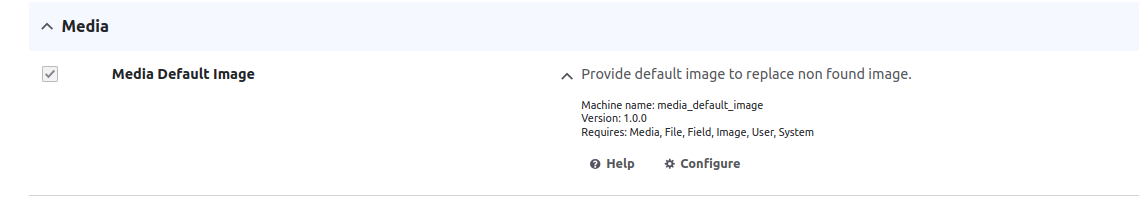 Add Configuration in info file [#3411819] | Drupal.org